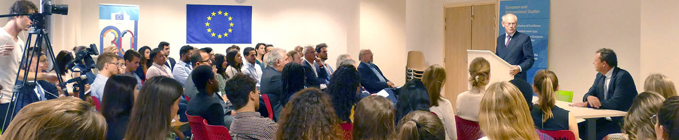 Advanced Master's degree | Centre for European studies | IE-EI